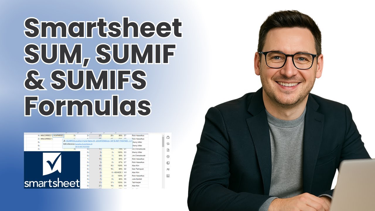 Smartsheet SUM, SUMIF & SUMIFS Formulas - YouTube