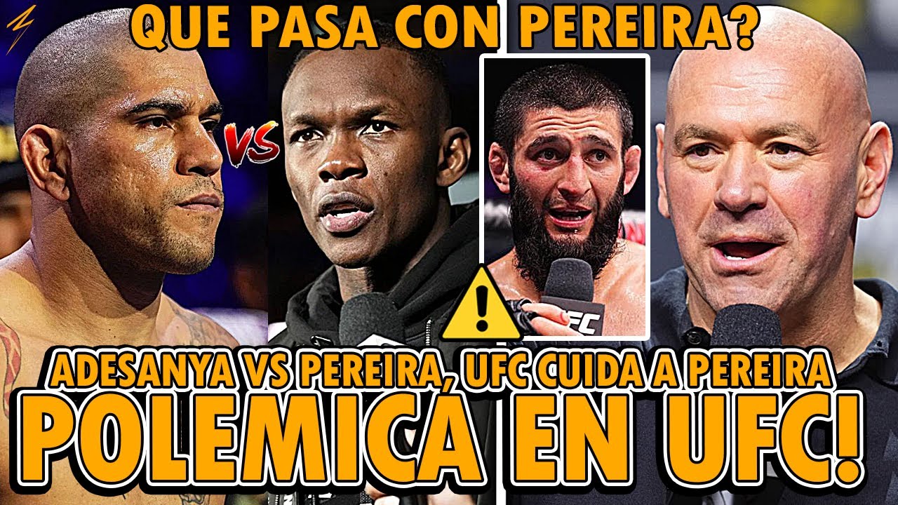 ¡LOCURA! ALEX PEREIRA ES PROTEGIDO por DANA WHITE y UFC BAJA a 185Lbs ...