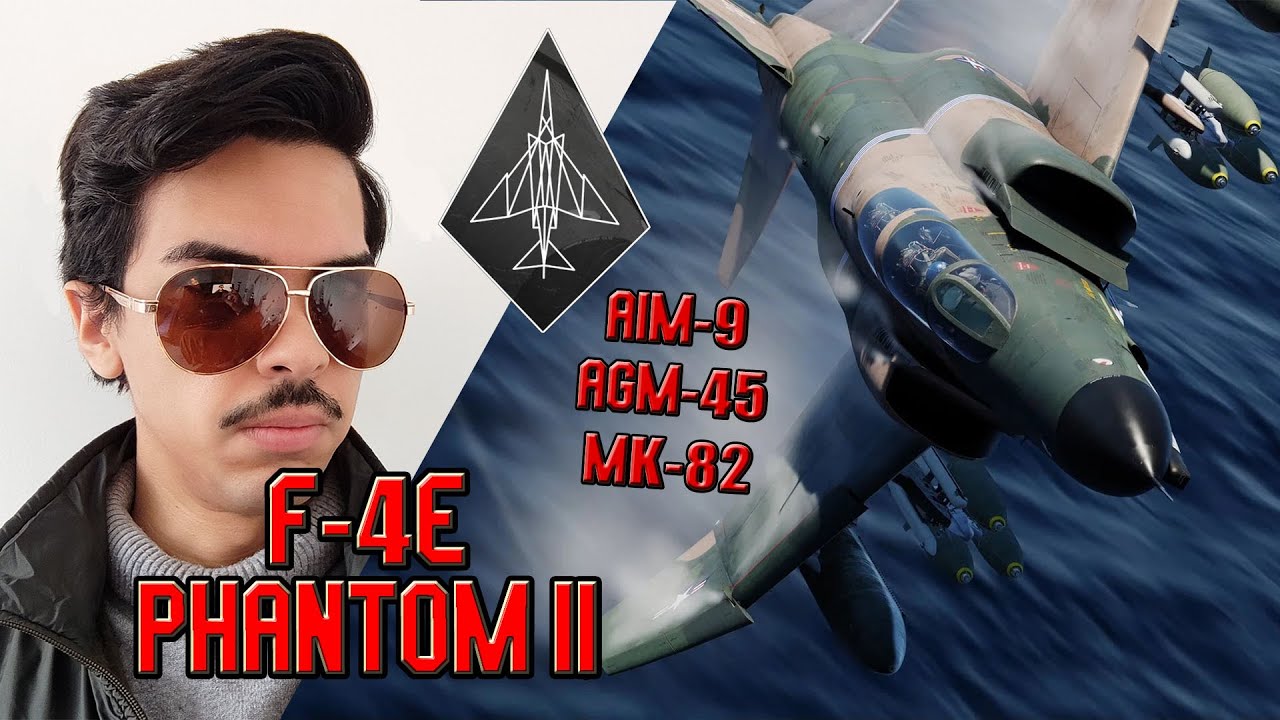 PHANTOM PHOREVER! │Missão com F-4E PHANTOM │Como usar AIM-9, Shrikes e ...