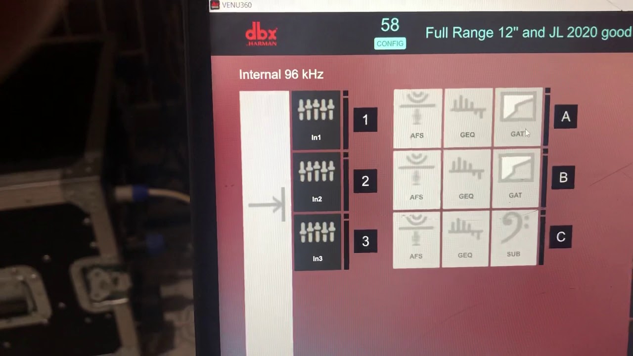 Dbx venu360 software - YouTube