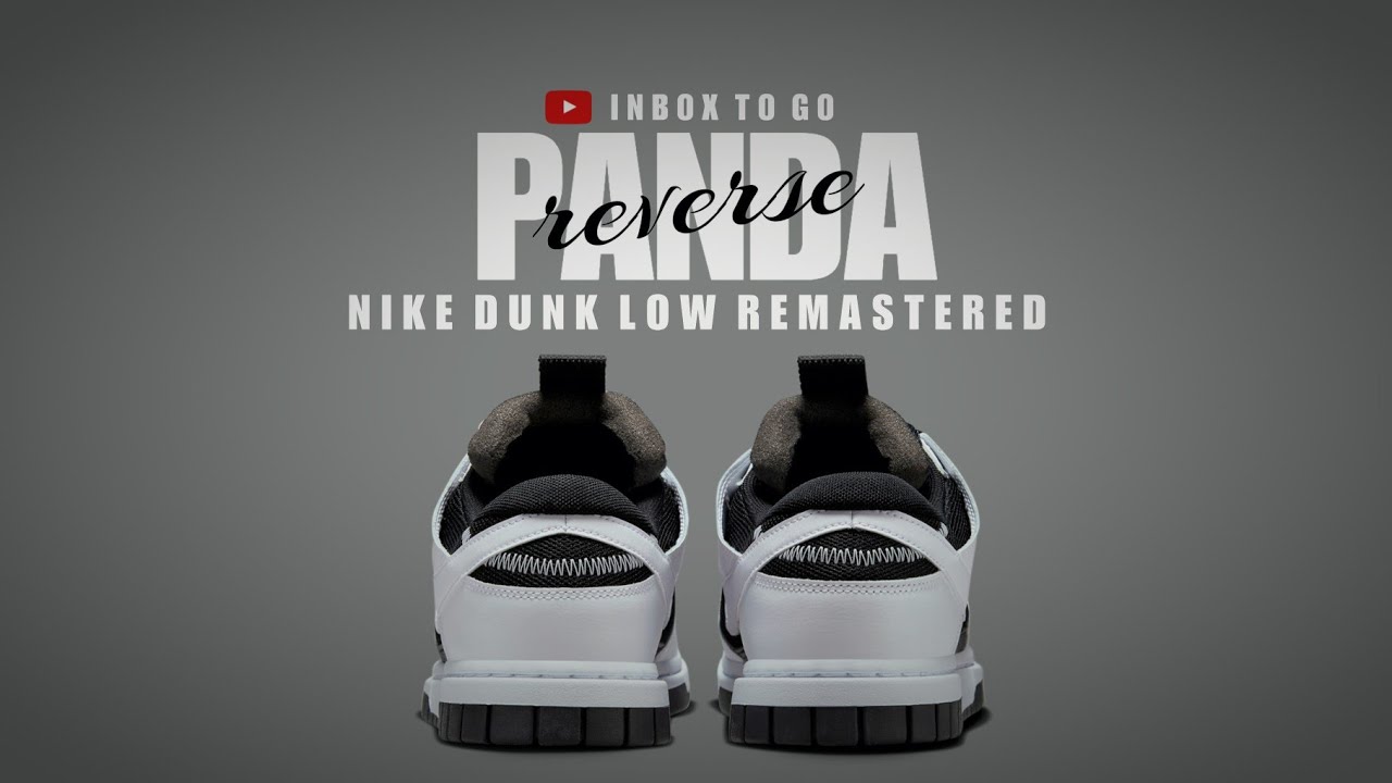 REVERSE PANDA 2023 Nike Dunk Low Remastered DETAILED LOOK + PRICE - YouTube