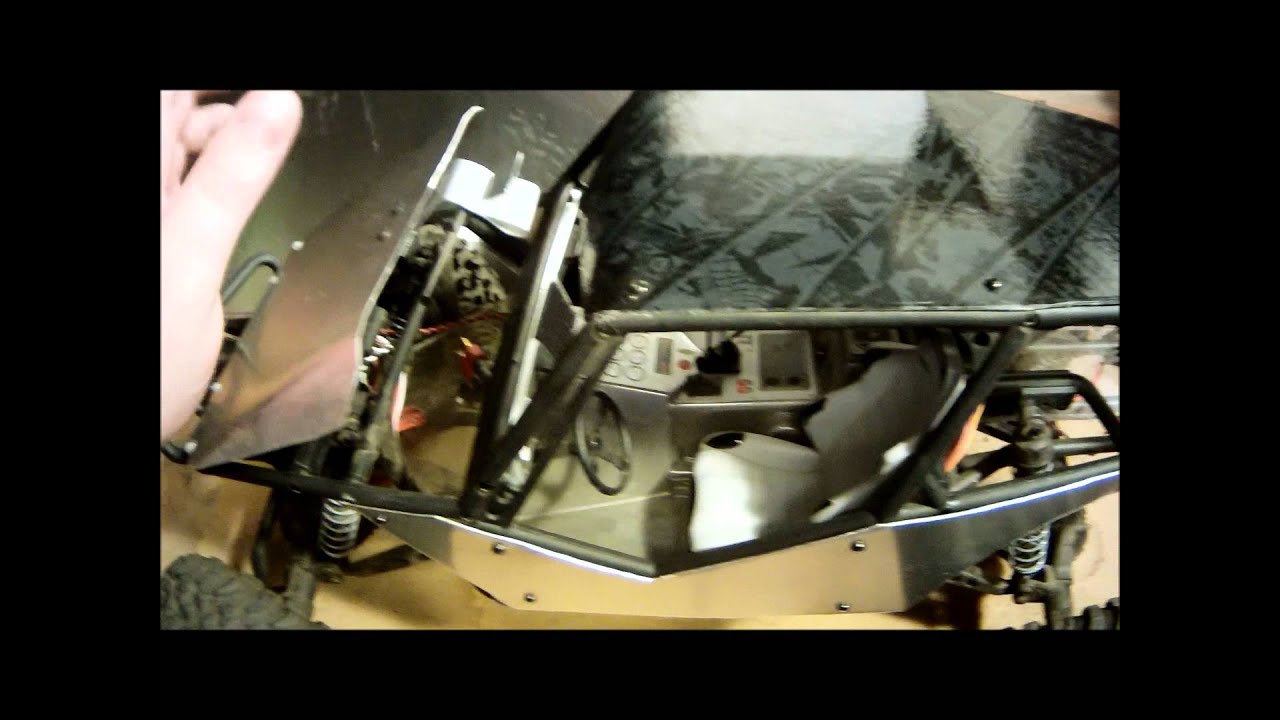 Axial Wraith - Aluminum Body Panels - YouTube