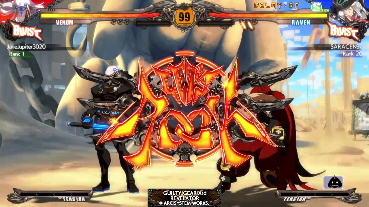 guilty gear revelator raven vs venom - JakeJupiter3020 - YouTube
