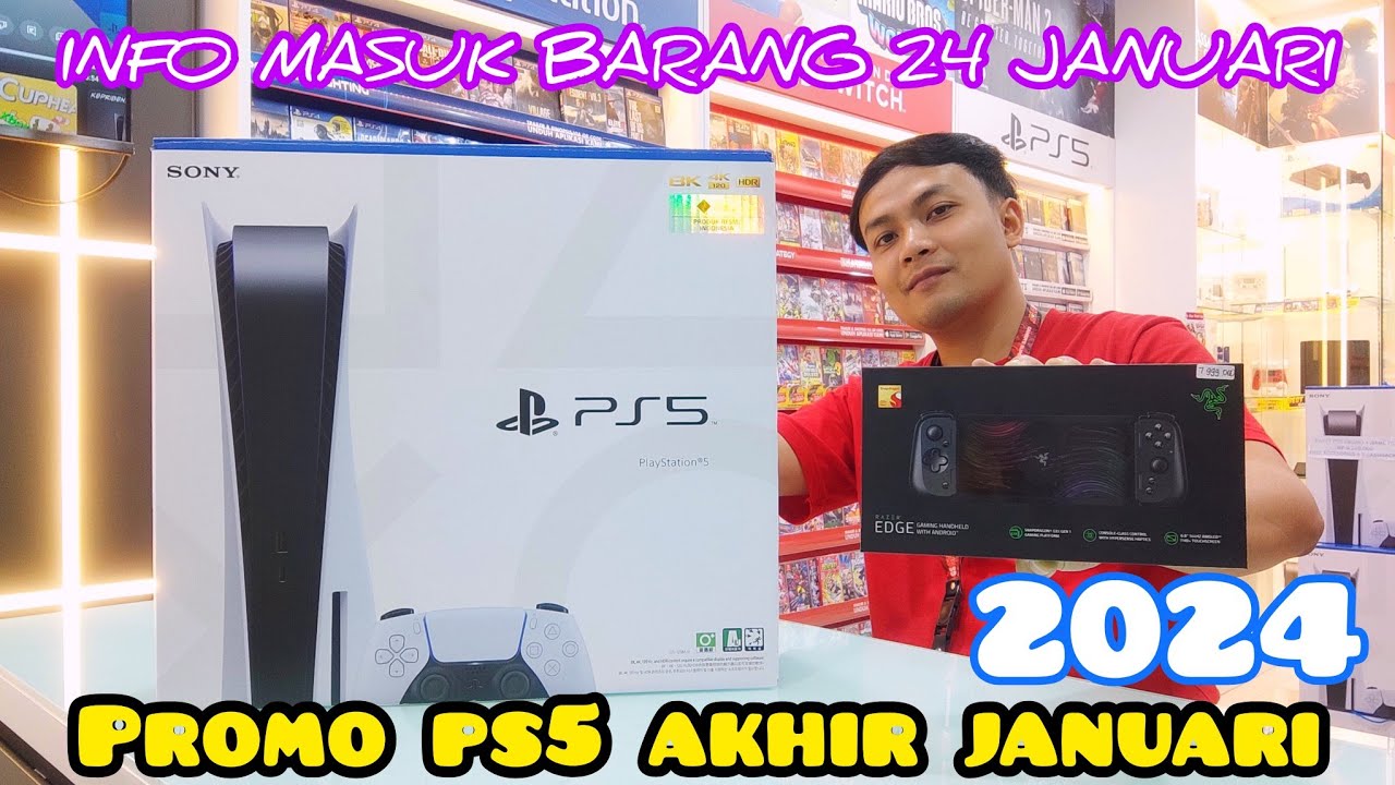 PROMO PS5 DISKON SAMPAI 1 JUTA | INFO MASUK PS5 MURAH GARANSI SONY ...