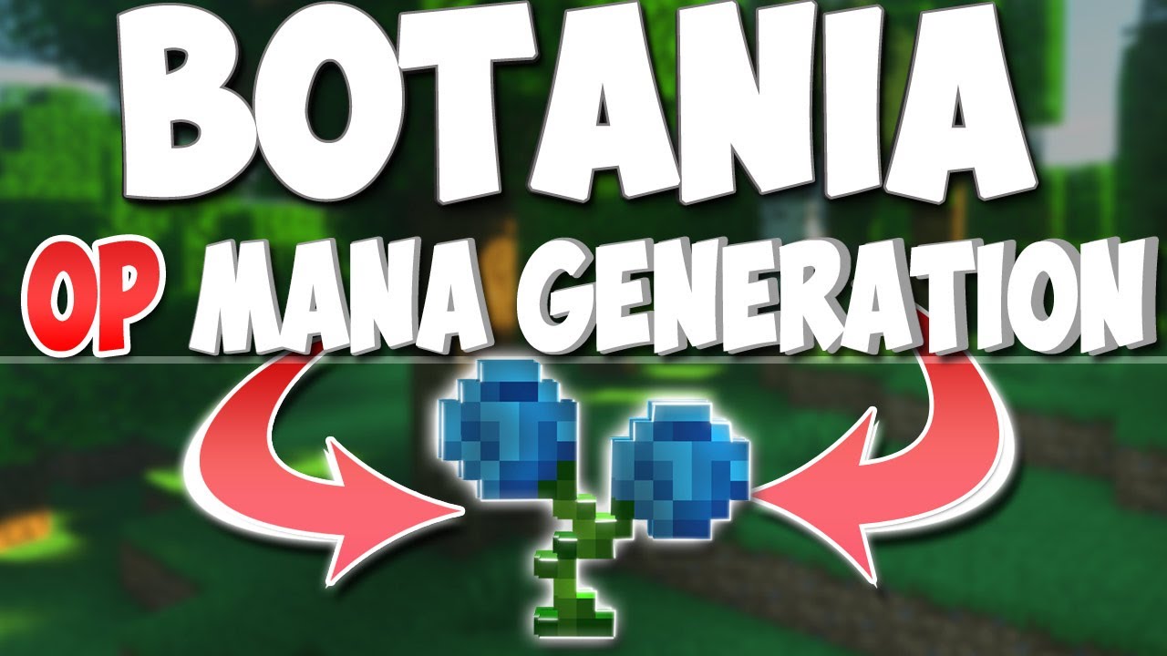 Botania op Mana Herstellung: Mod Tutorial für die Mana Gewinnung Tutorial german #minecraft ...