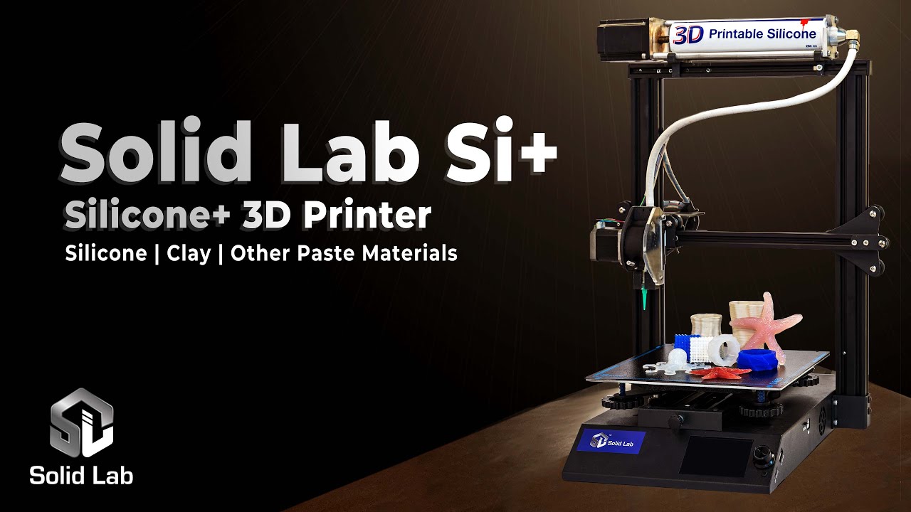 SOLID LAB Si+ Silicone+ 3D Printer - YouTube