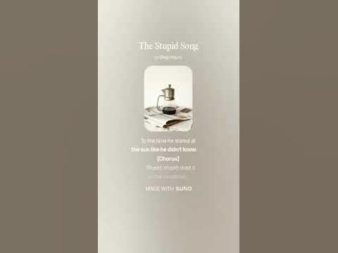 The Stupid Song – Read It in the Headlines! 🔥 (Satirical Resistance ...