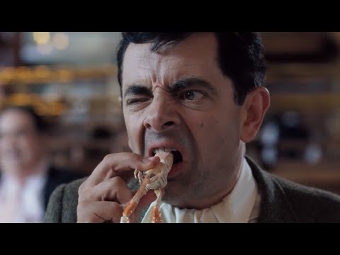 Mr Bean Tries Seafood... | Mr Bean's Holiday | Mr Bean