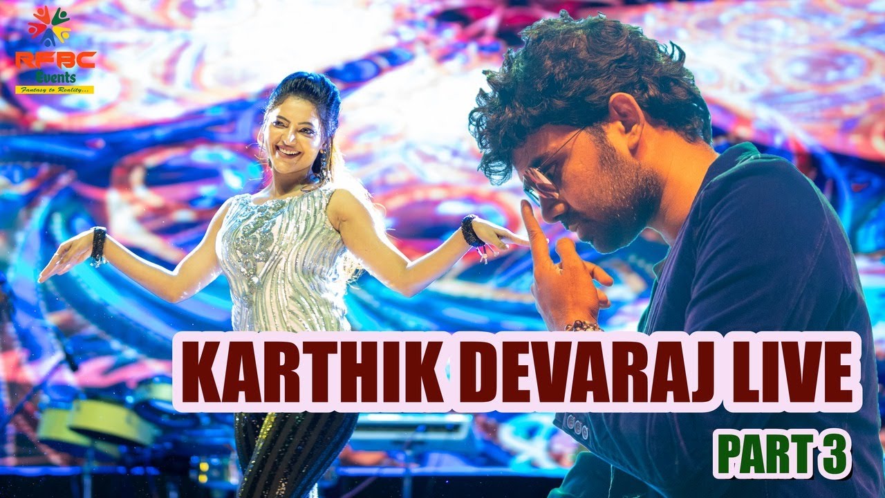 Karthik Devaraj LIVE | PART 3 #rfbcevents #karthikdevaraj #airtelsupersinger - YouTube
