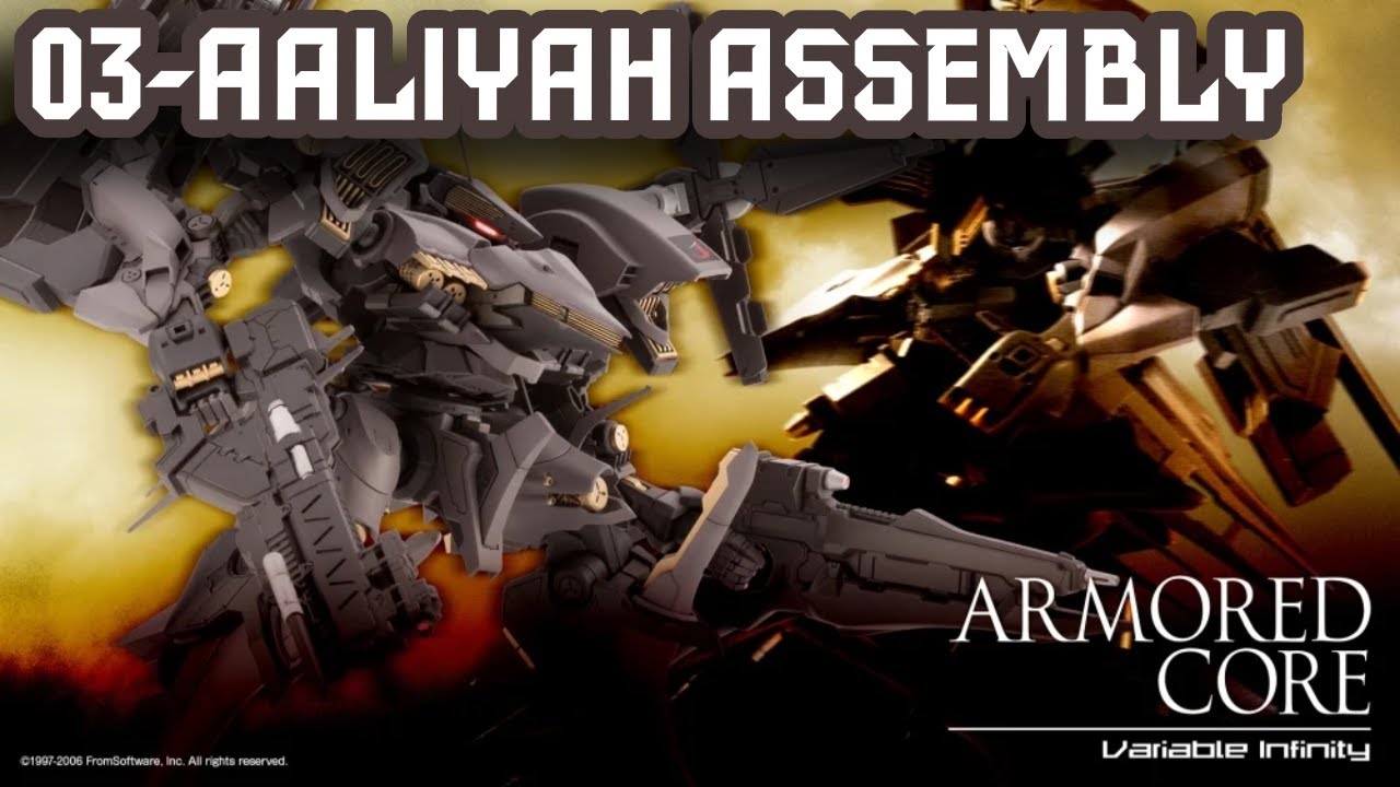 Rayleonard 03-AALIYAH Model Kit Assembly #3 / レイロナード 03-AALIYAHモデルキット組立 ...