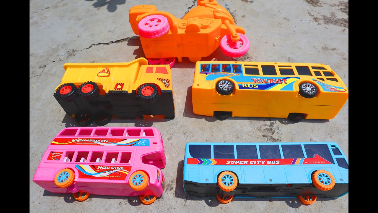 Satisfying Motor bike, School bus, City bus, Double décor bus, Truck ...