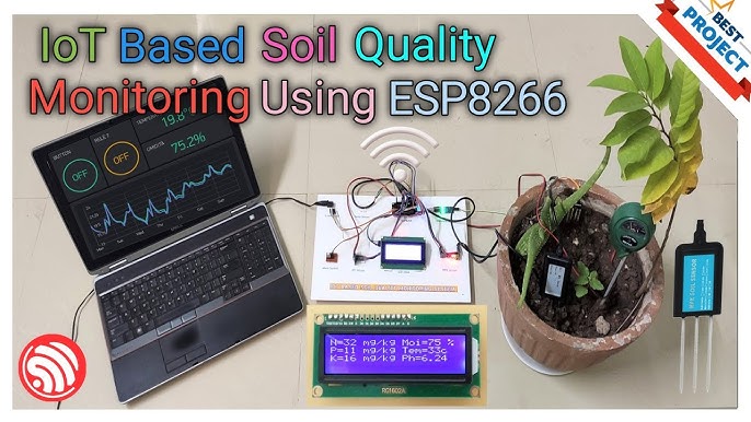 IoT Based Soil Nutrient Monitoring With Arduino ESP32, 60% OFF