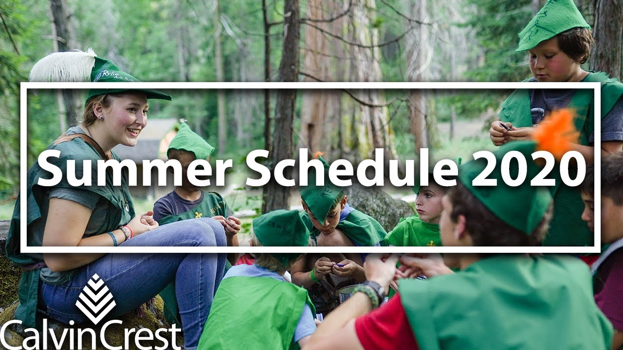 Summer Schedule | 2020 - YouTube