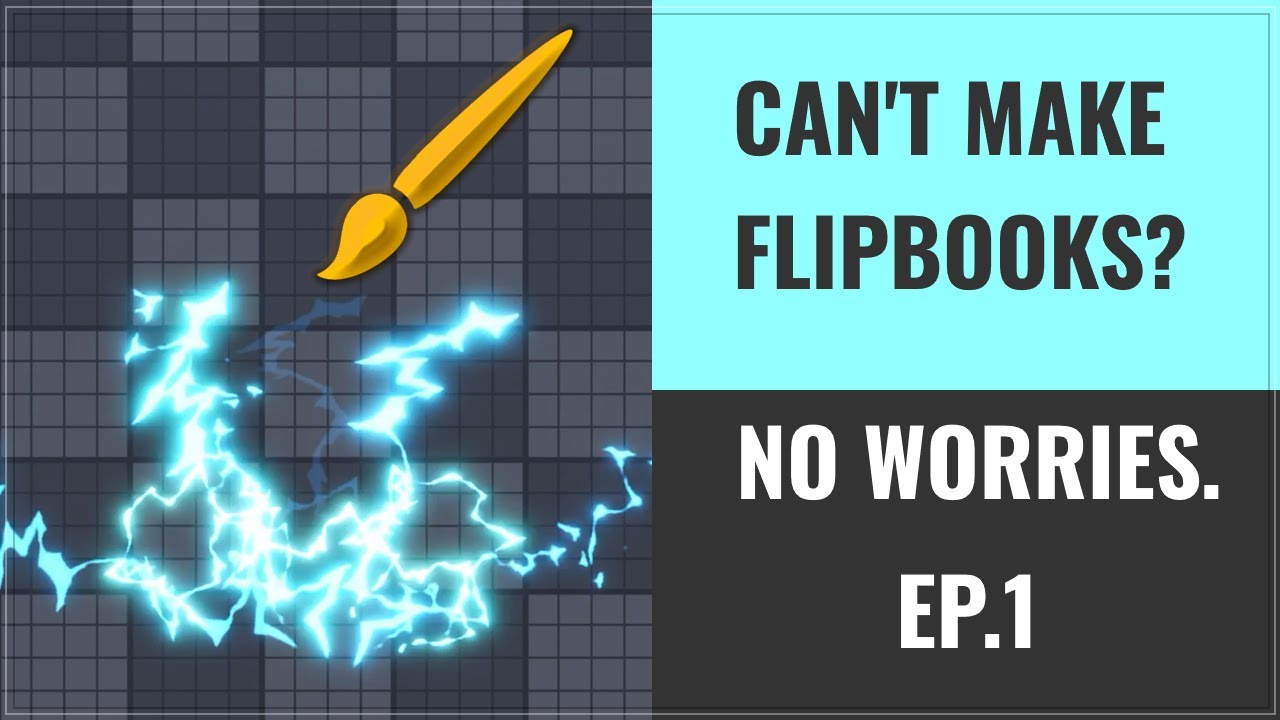 Handpainted Lightning Flipbook Tutorial / Speedpaint | 手描きの稲妻vfx - YouTube