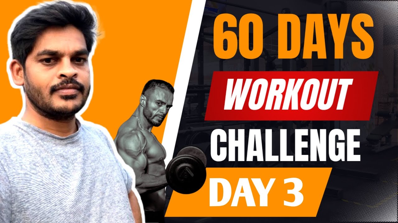 Day 3 | 60 days workout challenge 🔥 | Rs Village Vlog - YouTube