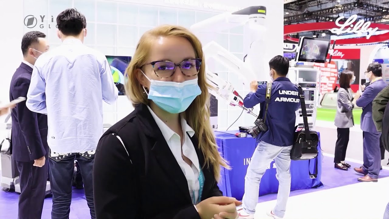 Intuitive-Fosun's da Vinci SP surgical system is on display at CIIE ...