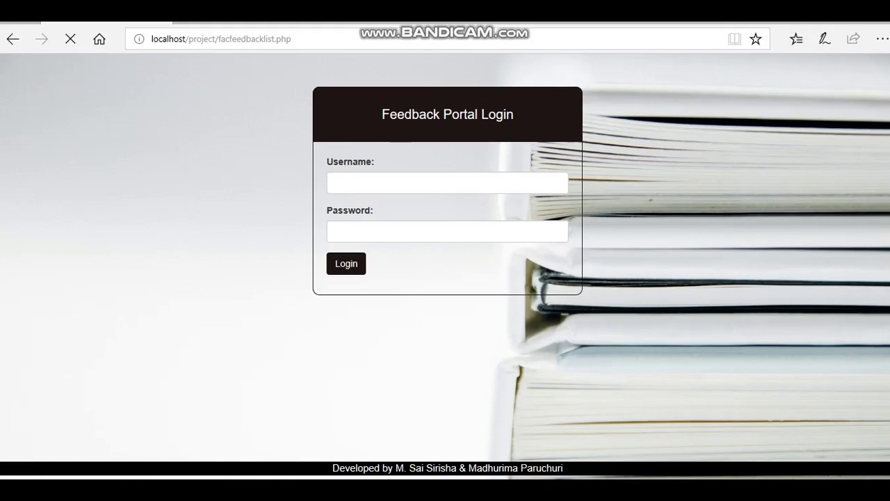 Anonymous Feedback System - Admin Interface - YouTube