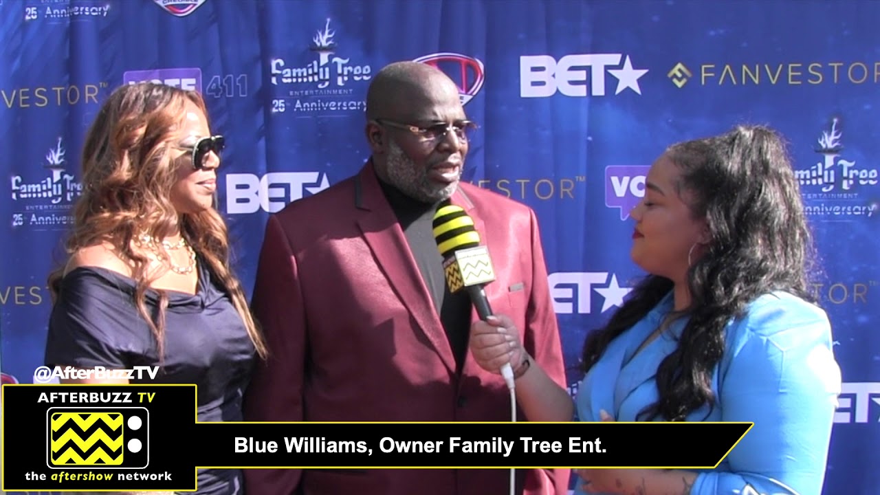 Blue Williams celebrates 25 years in the business at Pre-Grammys ...