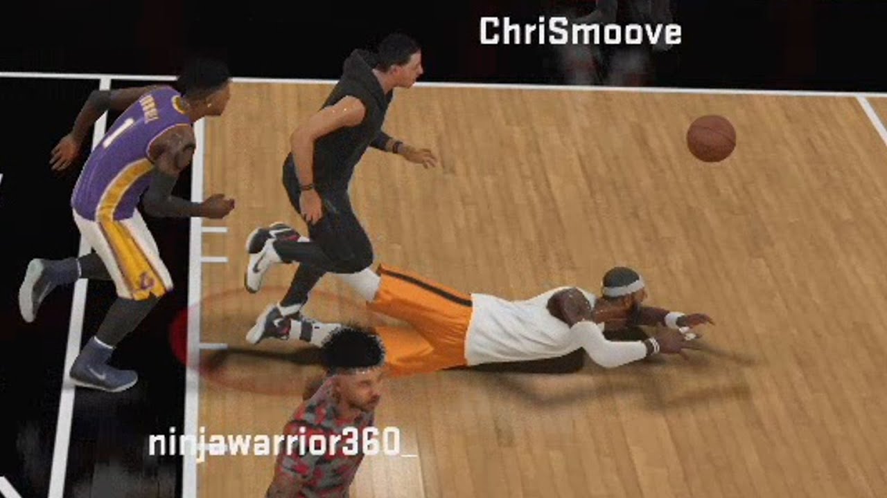 NBA 2K15 PS4 Rec Center - Through the Hoop! - YouTube