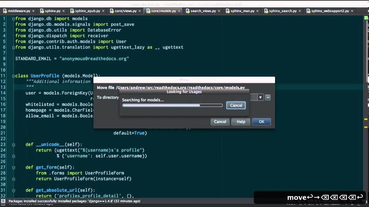 Using the Navigation Bar in PyCharm - YouTube