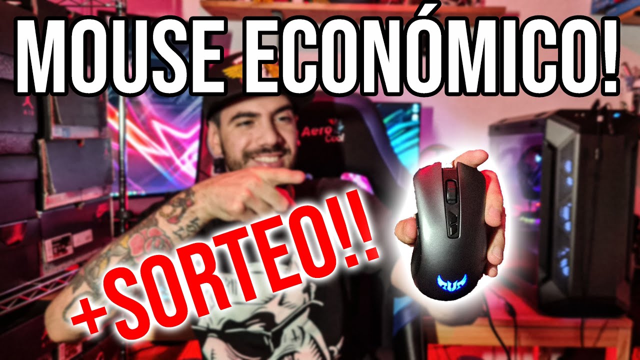 Este Mouse de 20 Dólares nos sorprendió MUCHO! | Review + Sorteo! - YouTube