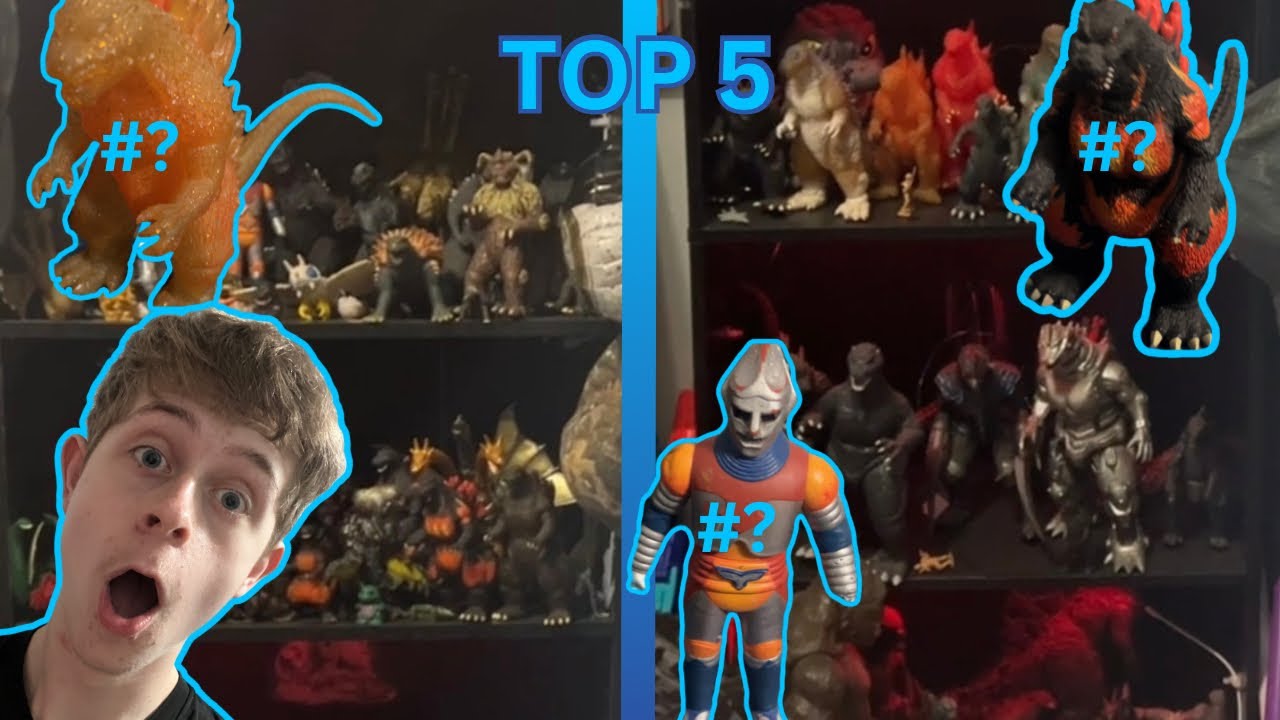 My Top 5 Favorite Figures in My Godzilla Collection! - YouTube