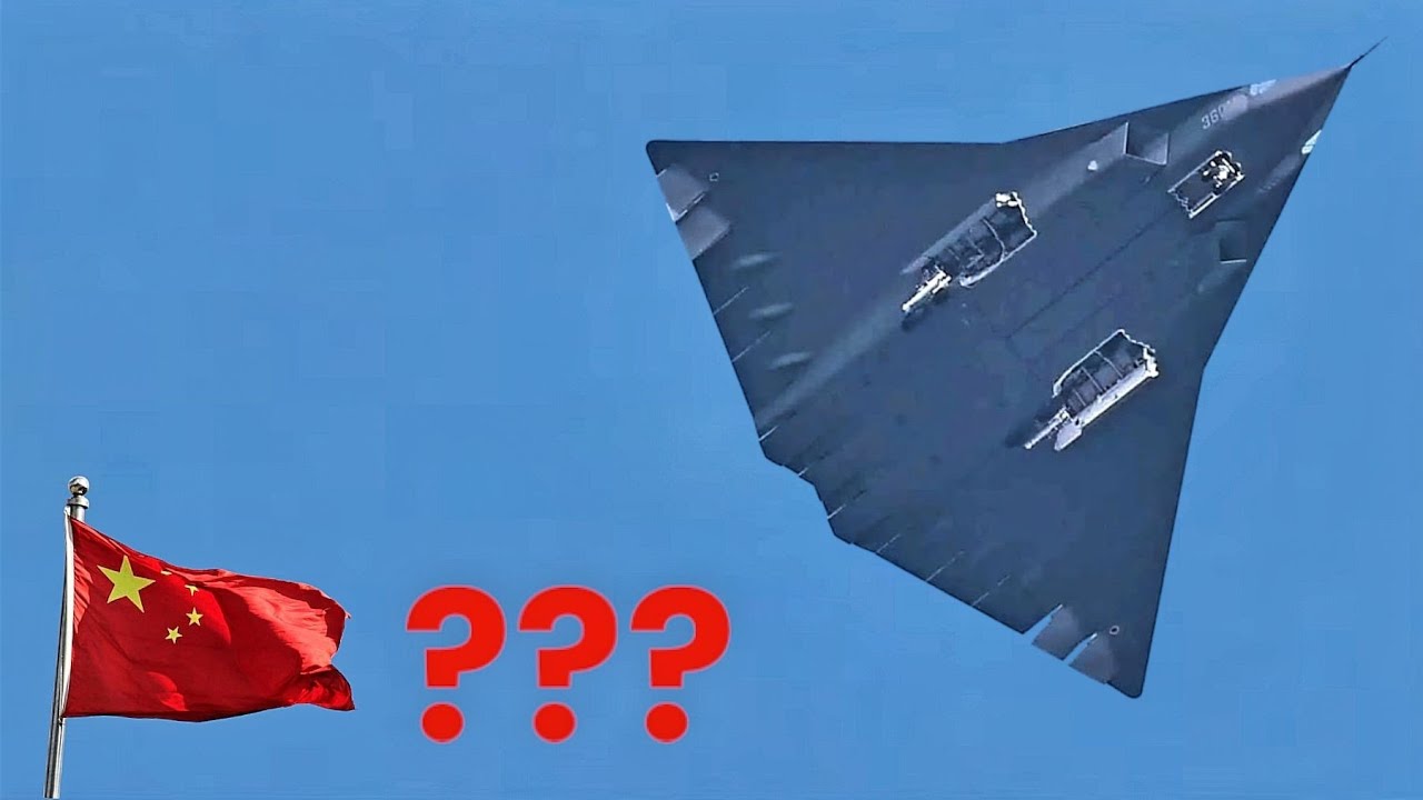 Chinese Sixth Gen Tailless Stealth Fighter Jet Aircraft Prototype Seen ...