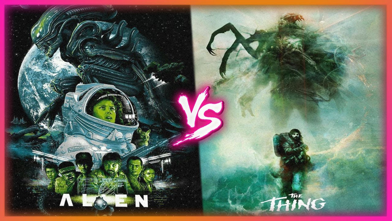 VERSUS! - Alien (1979) vs. The Thing (1982) - YouTube