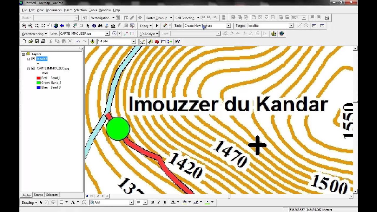Tuto ArcMap (Arcgis 9.3) - YouTube