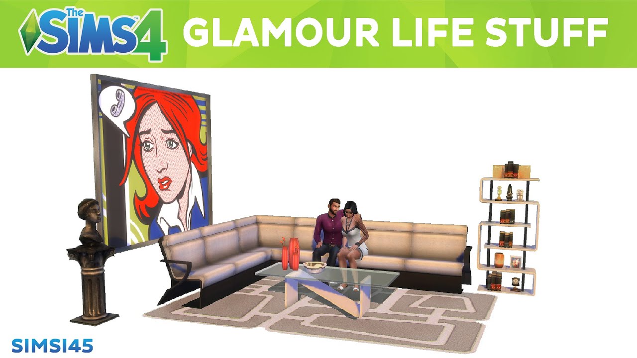 The Sims 4 Glamour Life Stuff Trailer - YouTube