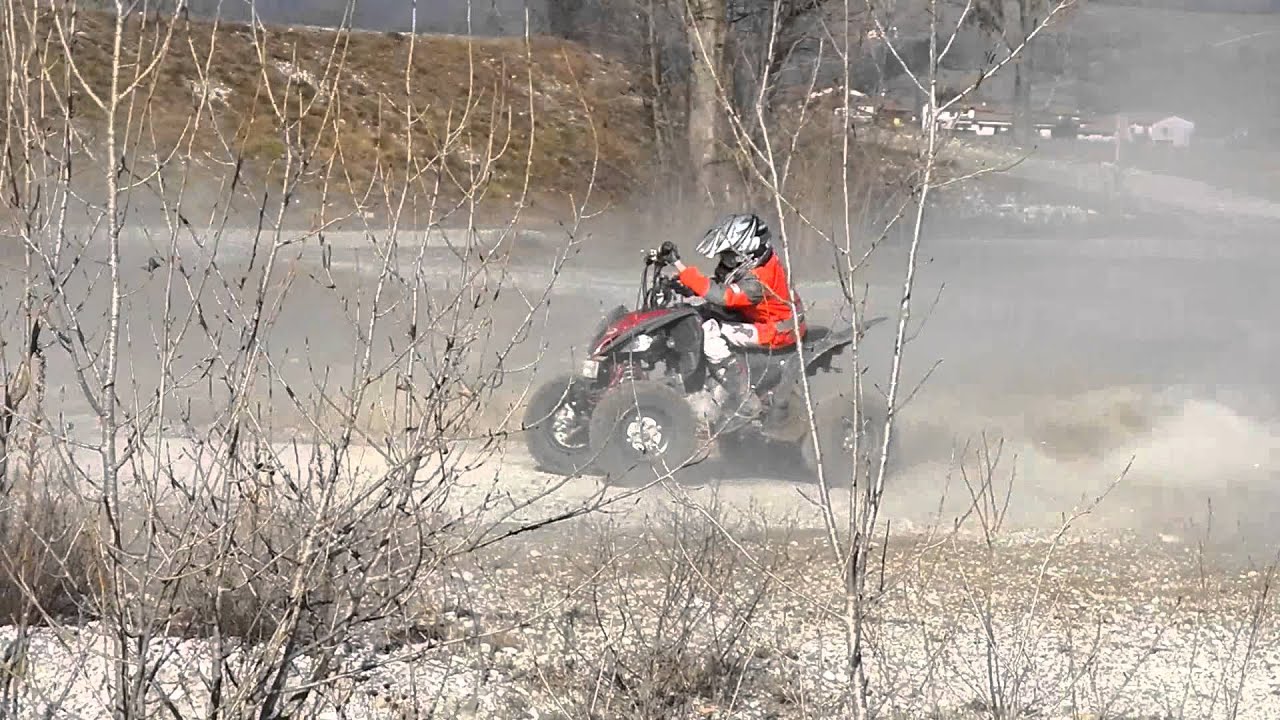 YAMAHA RAPTOR 250R www.quaddistifurlans.it - YouTube