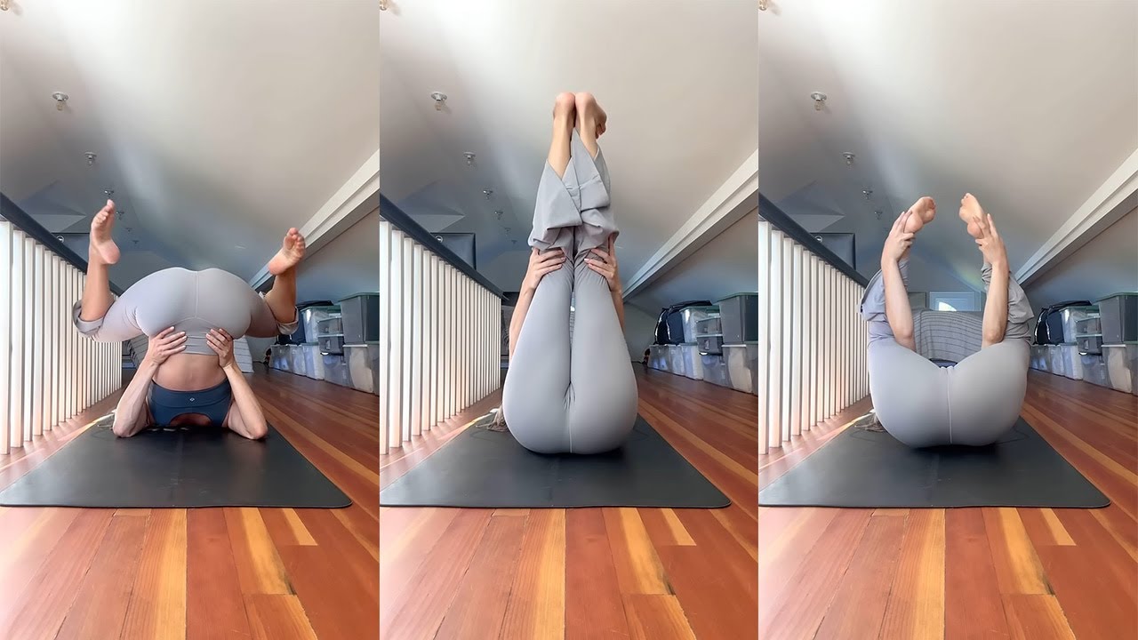 Quick Yoga Flow to Increase Leg Flexibility - YouTube