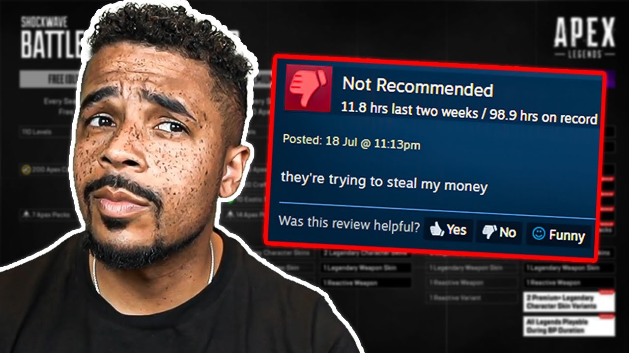 Apex Legends Battlepass Changes Incite Controversy - YouTube