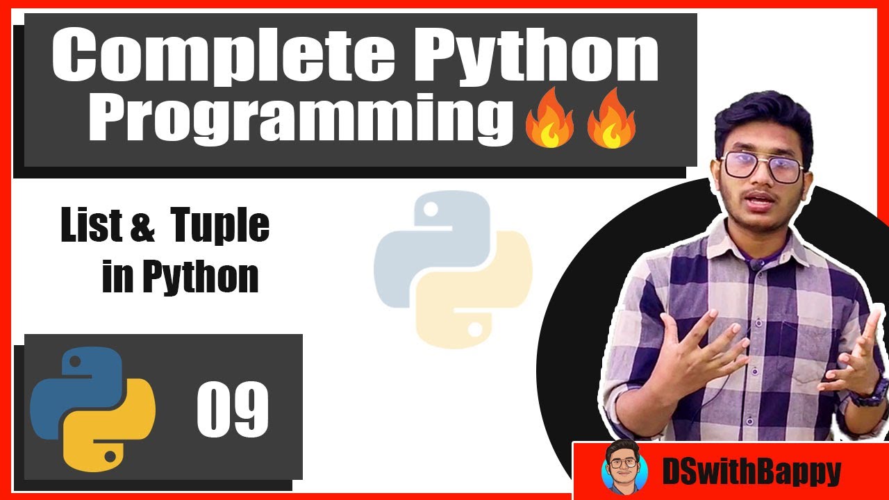 List & Tuple In Python | Tutorial 09 | Complete Python Programming | Bangla - YouTube