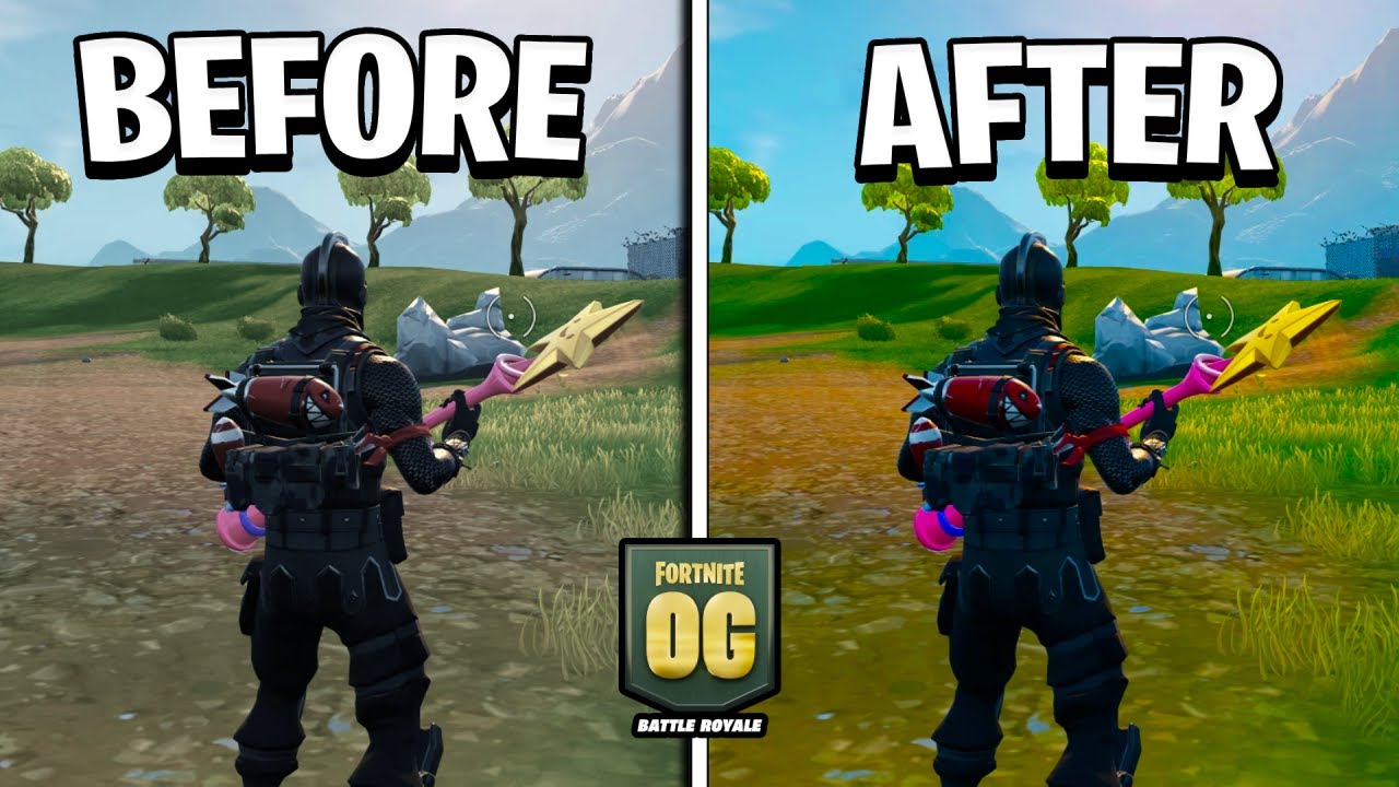 How To Get OG GRAPHICS on FORTNITE + BEST PC Settings for Fortnite OG ...