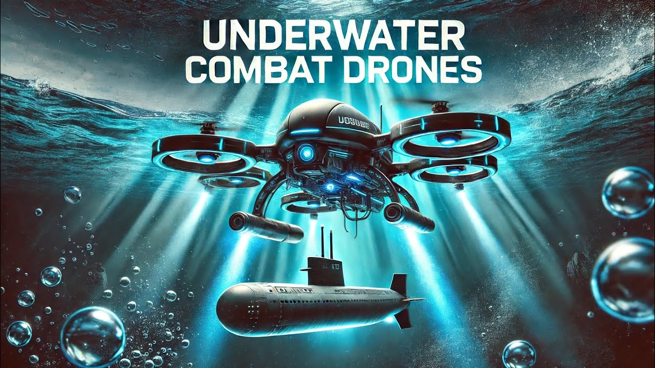 Underwater Combat Drones Advance Technology Artificial Intelligence ...