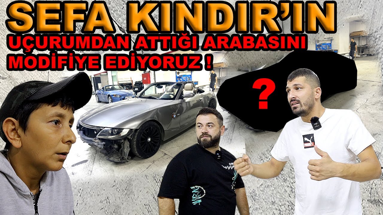 Sefa Kındır'ın uçurumdan attığı arabasını modifiye ediyoruz ! - YouTube