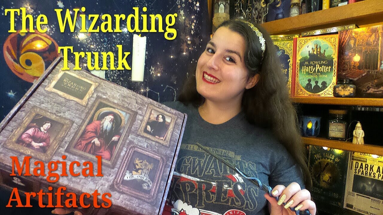 The Wizarding Trunk Magical Artifacts Box Unboxing ⚡MOST MAGICAL ...