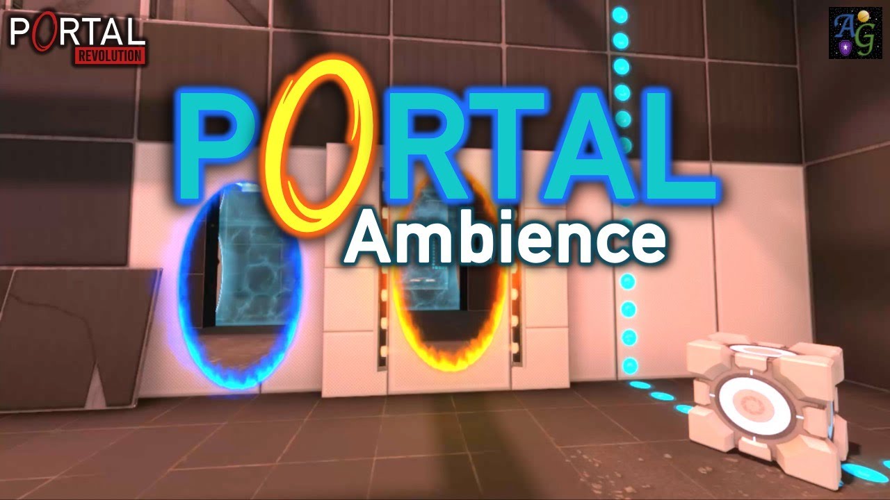 Portal Ambience (SFX only) 🕳️ 1 HOUR HD Aperture Science Compilation from Portal: Revolution 🕳️ ...