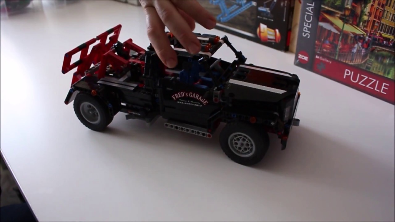 Lego Technic 9395 Pick-Up Tow Truck - YouTube