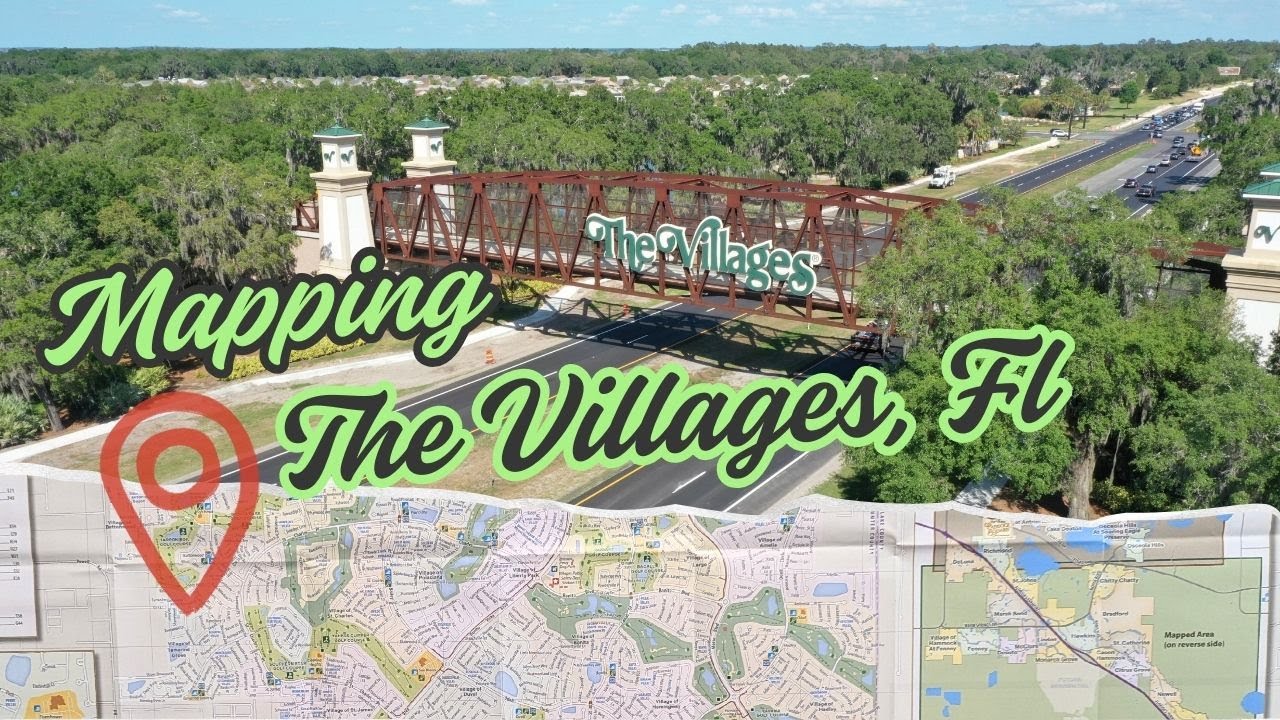 Maps Of The Villages: See How This Florida Retirement Community ...