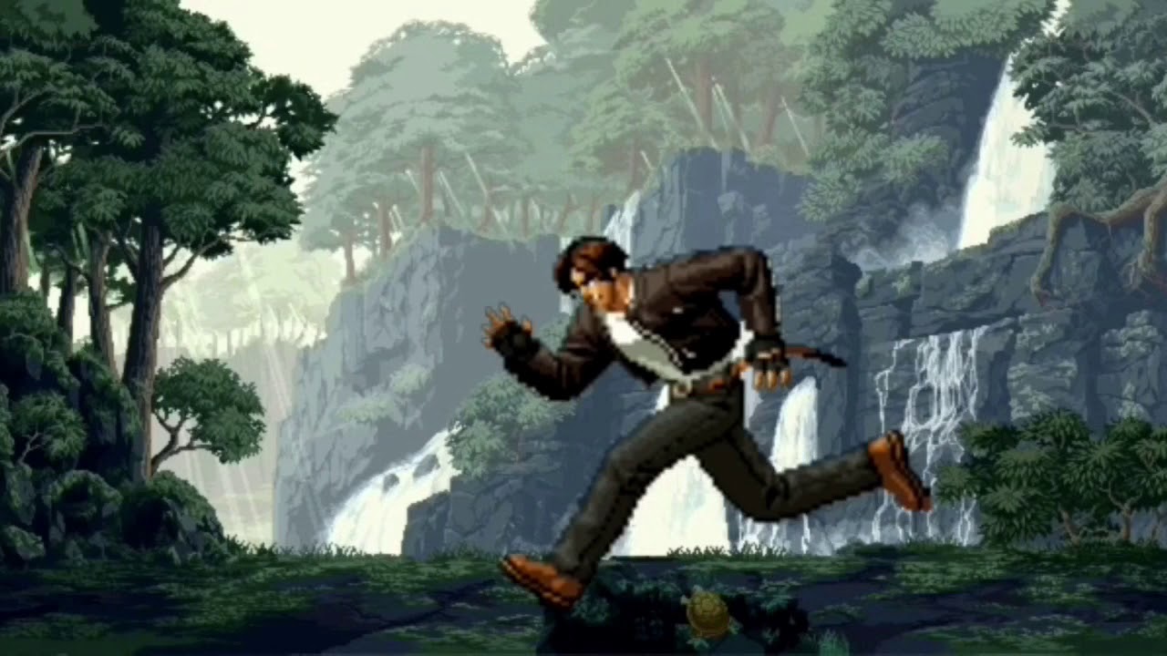 Kyo Kusanagi Test (Sprite Animation) - YouTube