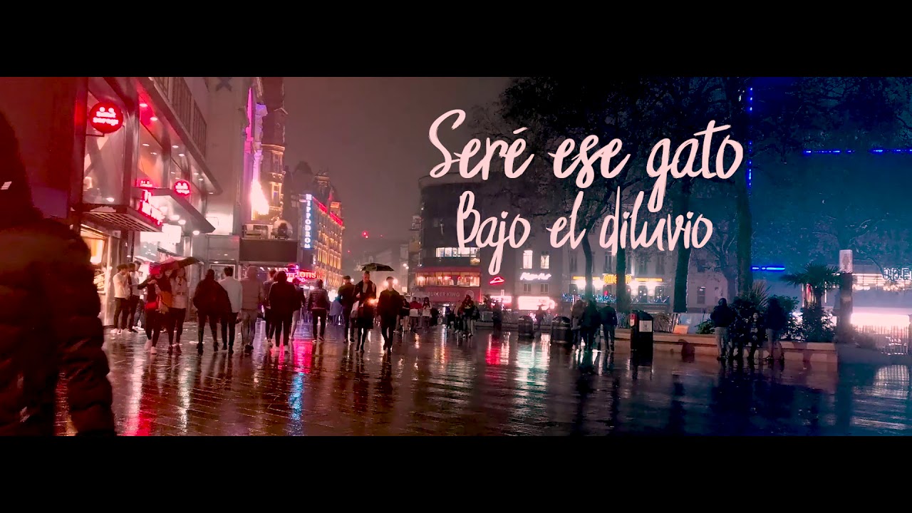 Charlie Conde - La gata bajo la lluvia - Male Cover - Lyrics - Rocío ...