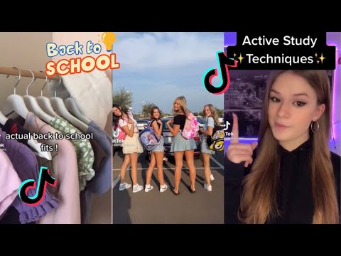 BACK TO SCHOOL TikTok Compilation // Tips + Tricks