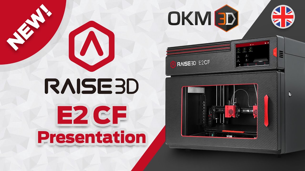 Presentation of Raise3D E2 CF - E2CF 3D printer for fiber-reinforced ...
