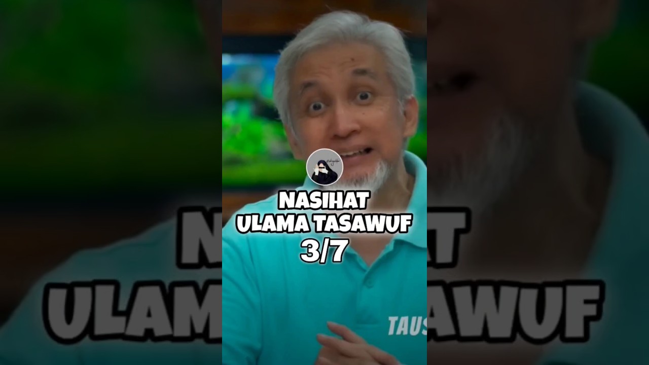Obat Gelisah dan Cemas | Nasihat Ulama Tasawuf 3/7 | Ustadz Adiwarman ...