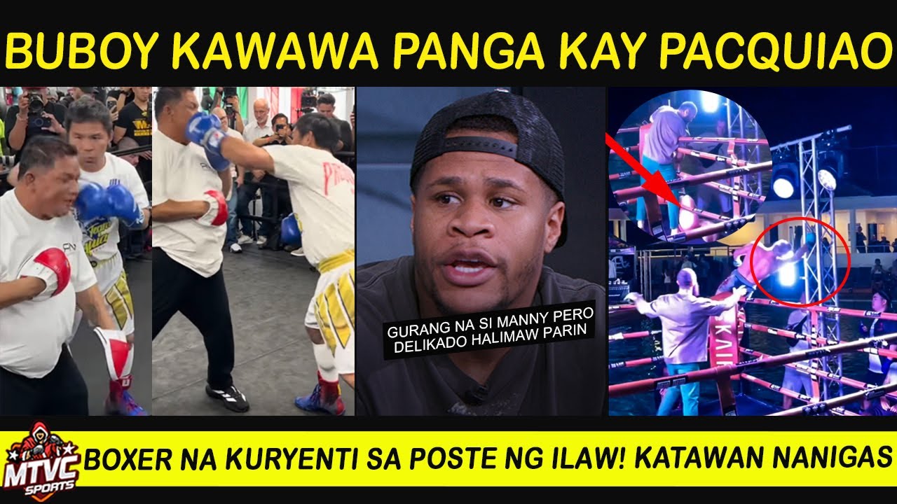 Haney: Delikado GURANG na PACQUIAO! BUBOY Panga Kawawa | Boxer Na ...