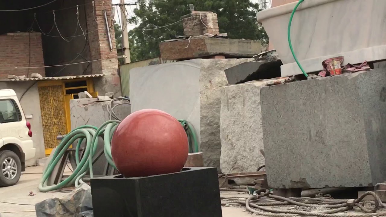 Floating Rock Sphere,Floating Rock ball,rotating rock ball - YouTube