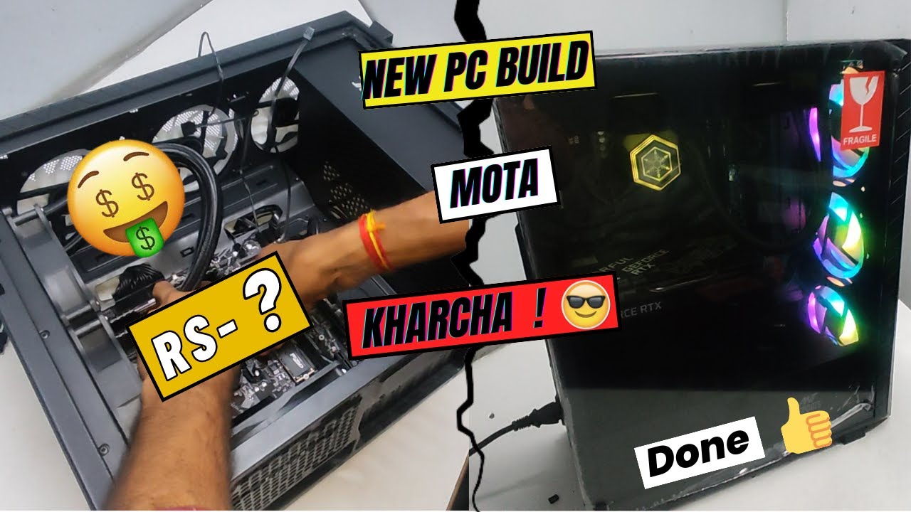 New Gaming Pc Build 2023🤑| Full Gaming Pc Build | Build budget gaming ...