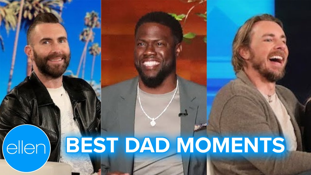 Best Dad Moments on 'The Ellen Show' - YouTube